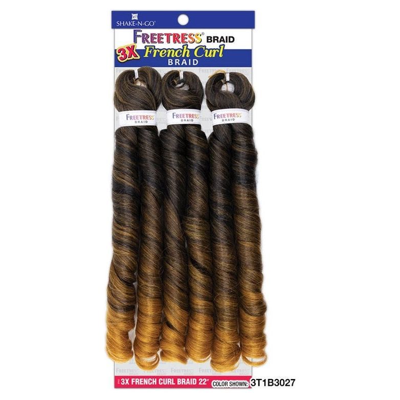 FreeTress: 3X FRENCH CURL BRAID 22" – Beauty Depot O-Store