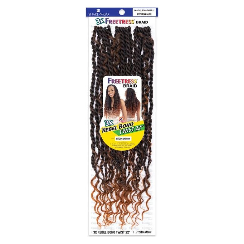 FreeTress: 3X REBEL BOHO TWIST 22" – Beauty Depot O-Store