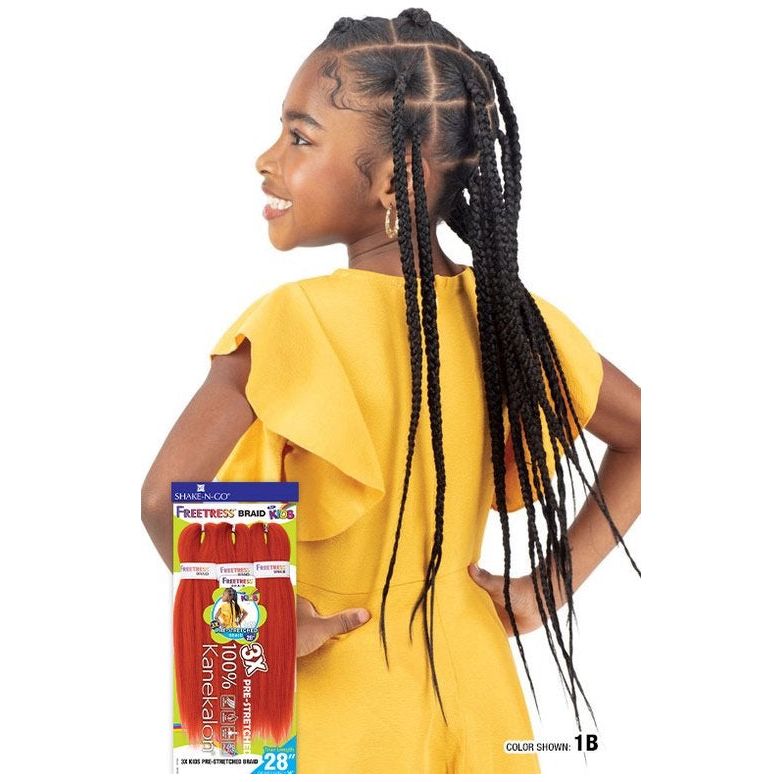 FreeTress: Kid 3X Pre-stretched Braids 14" – Beauty Depot O-Store