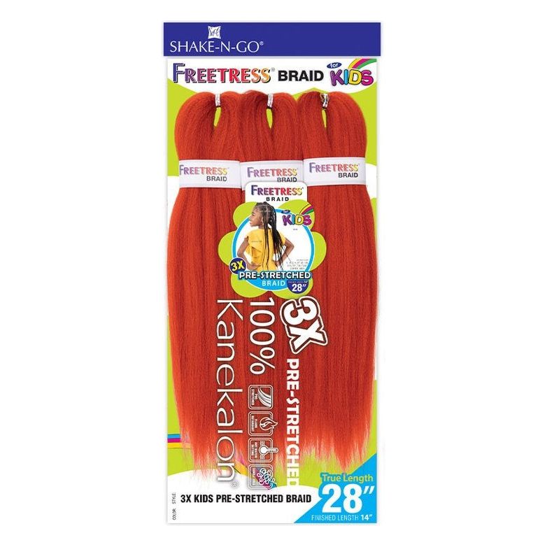 FreeTress: Kid 3X Pre-stretched Braids 14" – Beauty Depot O-Store