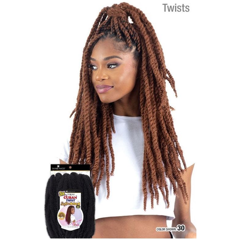 FreeTress: Equal 3X CUBAN TWIST SOFT & NATURAL 16" – Beauty Depot O-Store