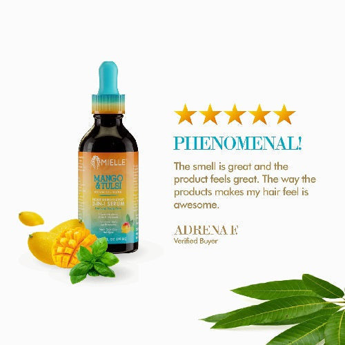 Mielle Organics: Mango & Tulsi Nourishing Instant 3-IN-1 Serum 2oz ...