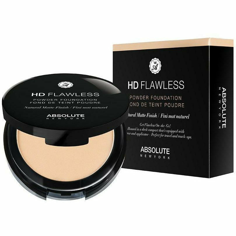 Absolute New York: HD Flawless Powder Foundation – Beauty Depot O-Store