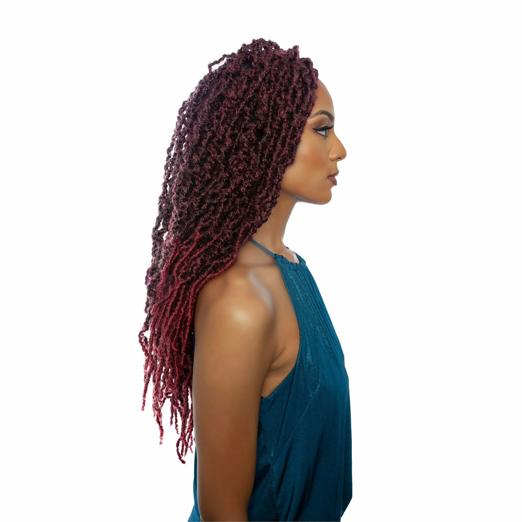 Afri-Naptural: 2X Coolie Butterfly Locs 20" Crochet Braid (LOC209) - F ...