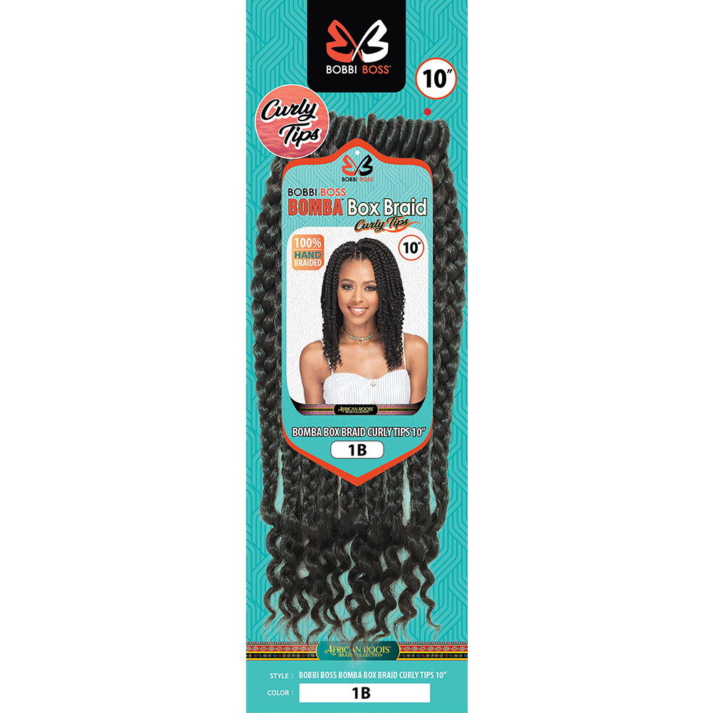 Bobbi Boss: Bomba Box Braid Curly Tips 10" – Beauty Depot O-Store