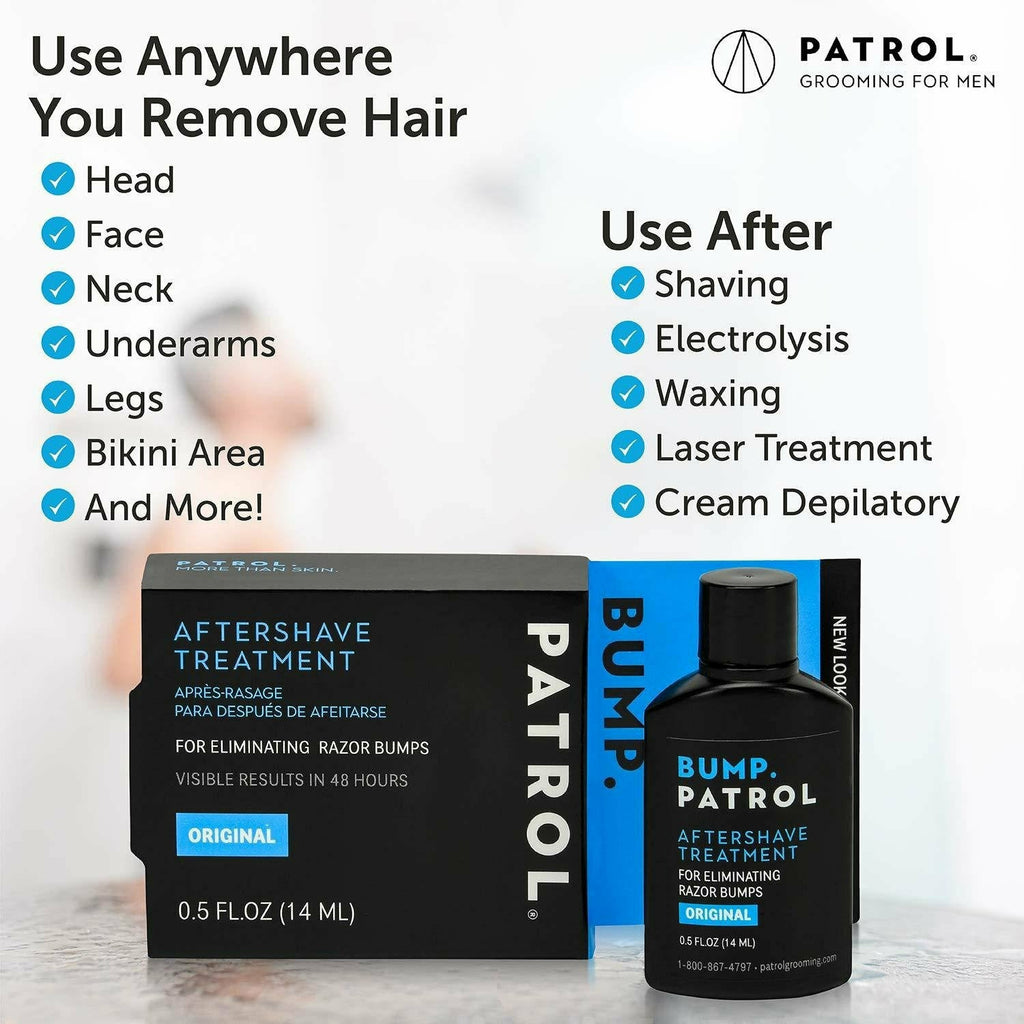 Bump Patrol: Original Formula After Shave Bump Treatment .5oz – Beauty ...
