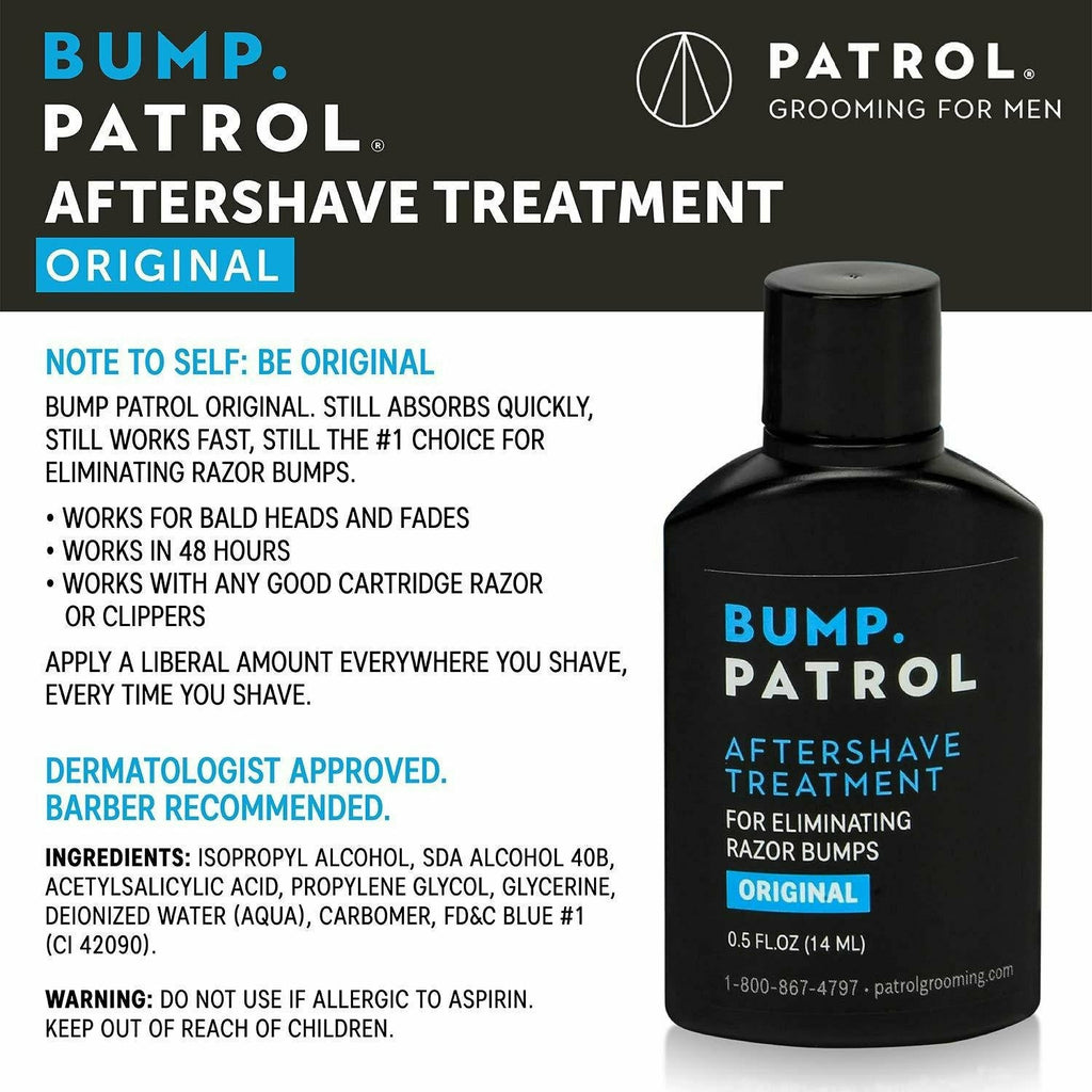 Bump Patrol: Original Formula After Shave Bump Treatment .5oz – Beauty ...
