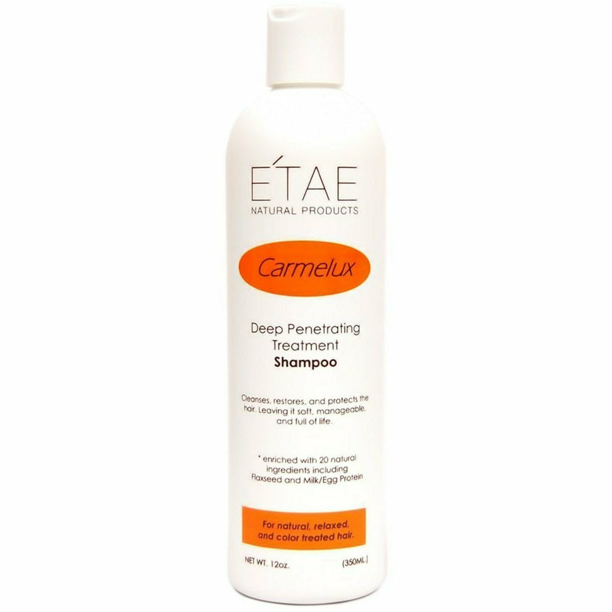 E'Tae: Carmelux Deep Penetrating Treatment Shampoo 12oz – Beauty Depot ...