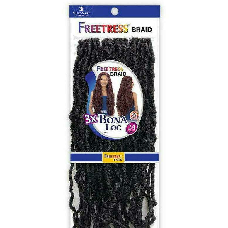 FreeTress: 3X Bona Loc 24'' Crochet Braid – Beauty Depot O-Store