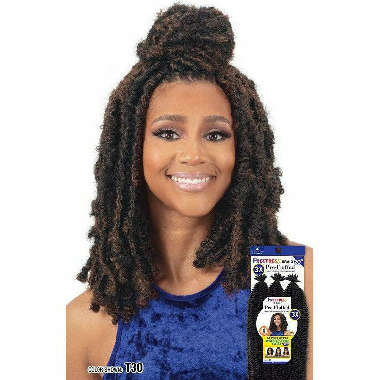 FreeTress: 3X Pre-Fluffed Water Poppin' Twist 20'' – Beauty Depot O-Store