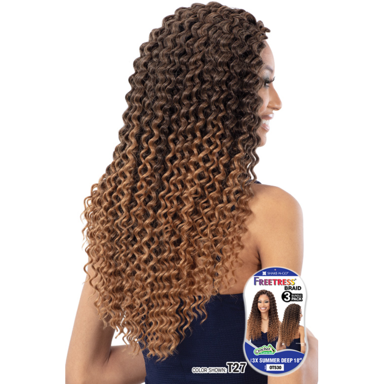 FreeTress: 3X Summer Deep 18" Crochet Braids - FINAL SALE – Beauty ...