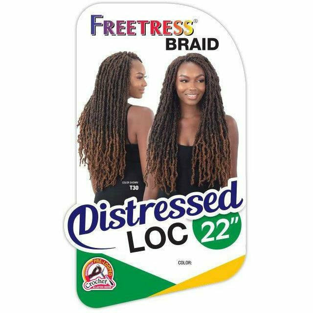 FreeTress: Distressed Loc 22" Crochet Braids – Beauty Depot O-Store