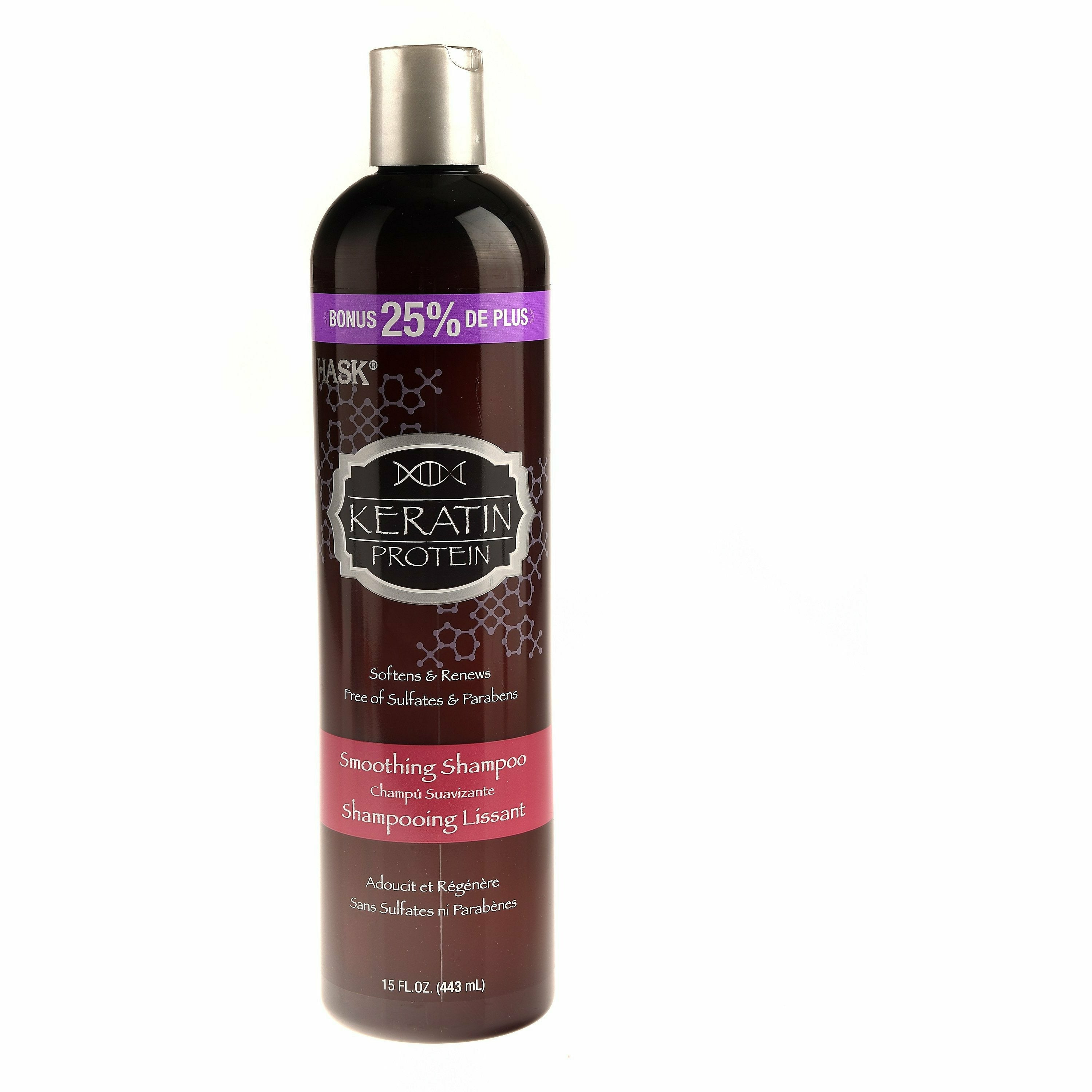 Hask: Keratin Protein Smoothing Shampoo 15oz – Beauty Depot O-Store