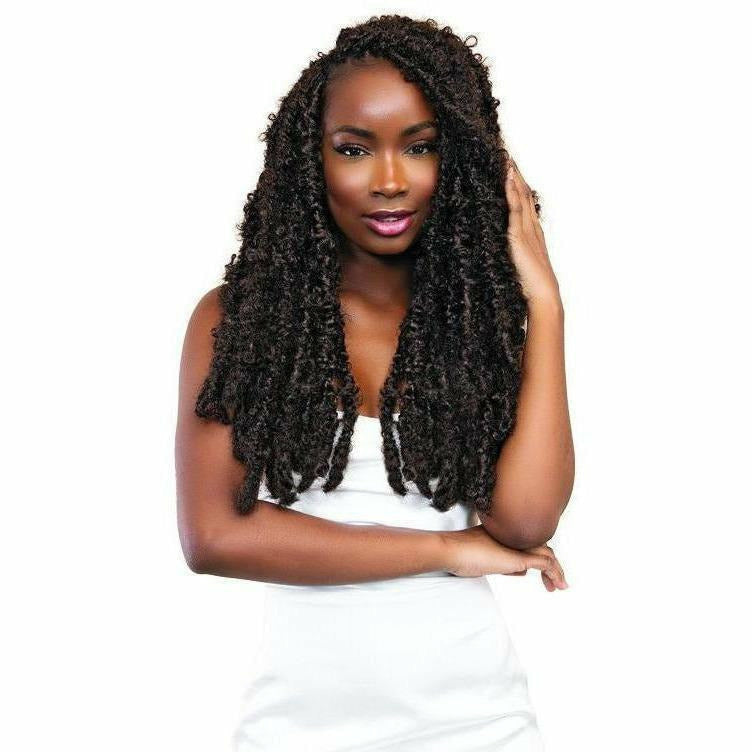 Janet Collection: Crochet Braids Nala Tress Butterfly Locs 18" (SLIM ...