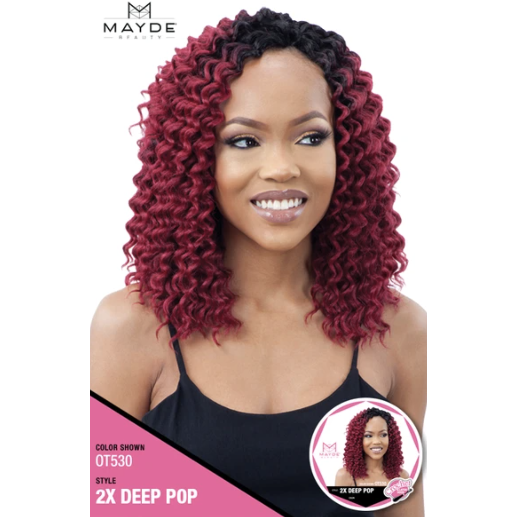 Mayde Beauty Crochet Braid: 2X Deep Pop 12" – Beauty Depot O-Store
