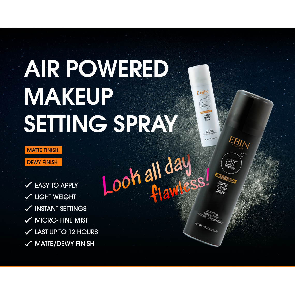 EBIN: Makeup Setting Spray – Beauty Depot O-Store