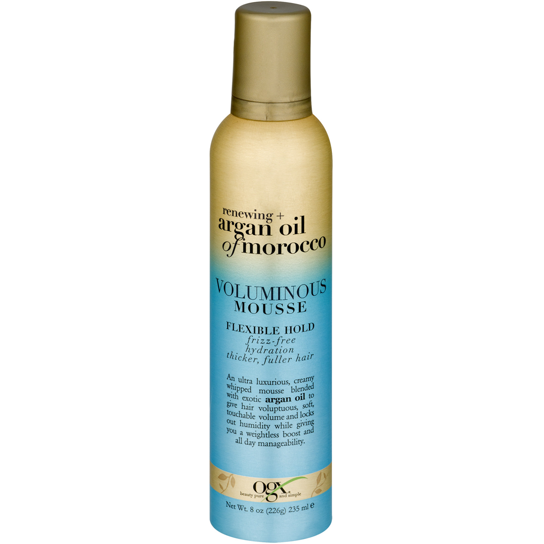 OGX: Argan Oil of Morocco Voluminous Mousse 8oz – Beauty Depot O-Store