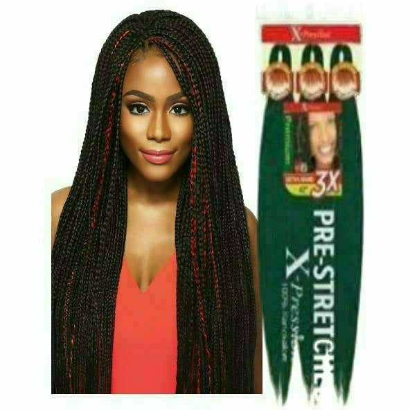 X-Pression: 3X Ultra Pre-Stretched Braid 52" – Beauty Depot O-Store