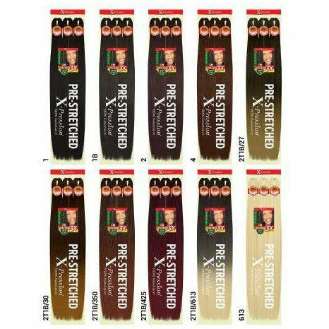 X-Pression: 3X Ultra Pre-Stretched Braid 72" Braiding Hair – Beauty ...