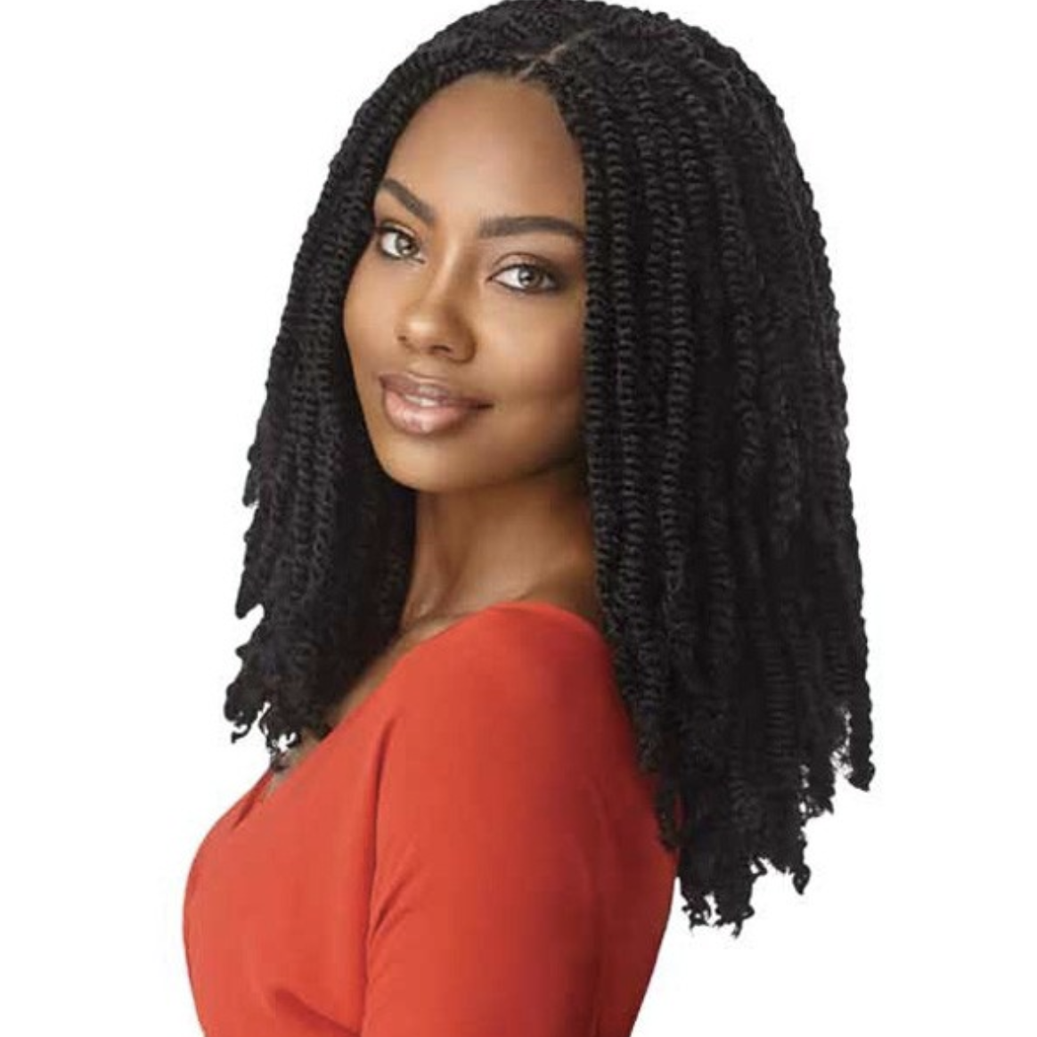 Outre: X-Pression Twisted Up 3X Springy Afro Twist 16" Crochet Braids ...