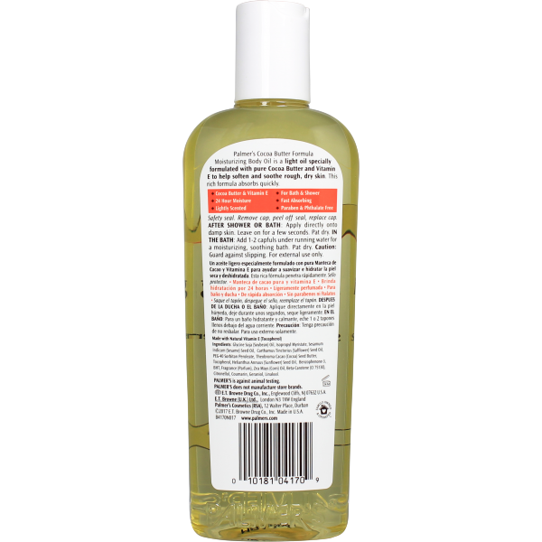 Palmer's: Cocoa Butter Formula Body Oil – Beauty Depot O-Store