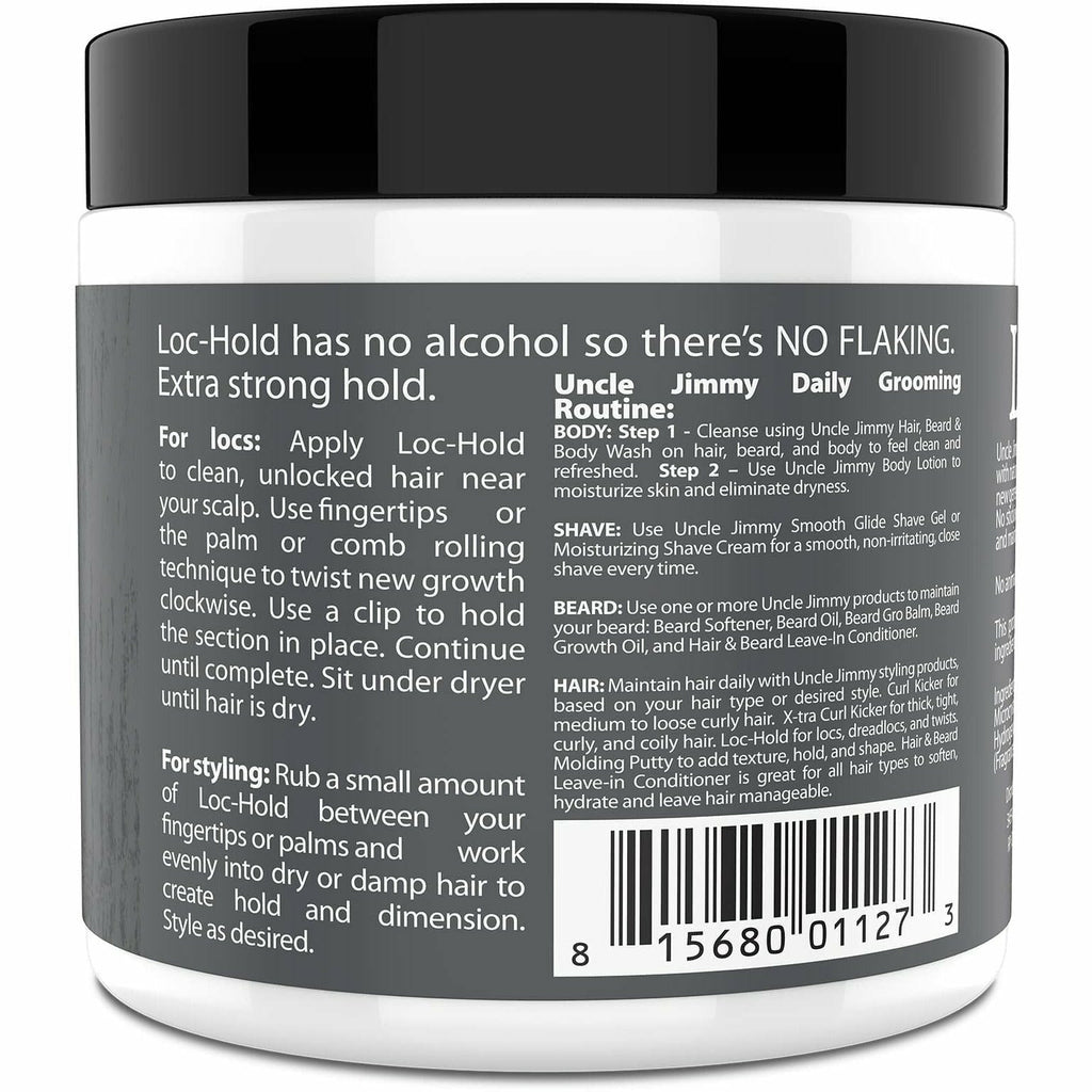Uncle Jimmy Loc-Hold 6oz – Beauty Depot O-Store