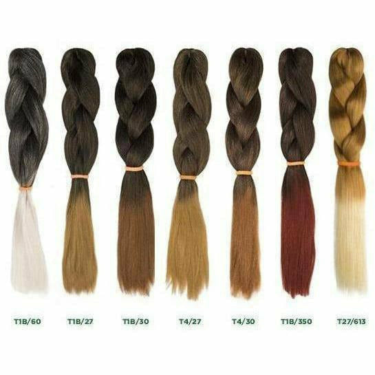 Kanekalon Color Chart Pin Page